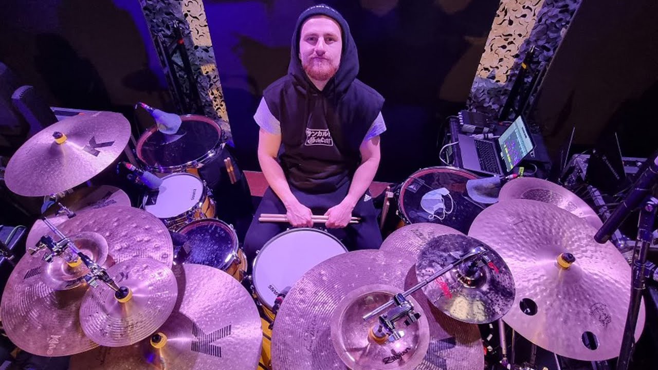 JINJER Drum Rig - YouTube