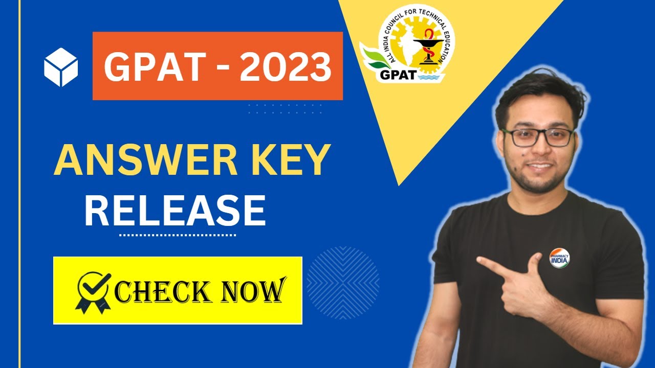 ANSWER KEY CHALLANGE | GPAT 2023 | RELEASE - YouTube