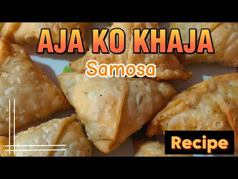AAJA KO KHAJA SAMOSA😋||WITH RECIPE - YouTube