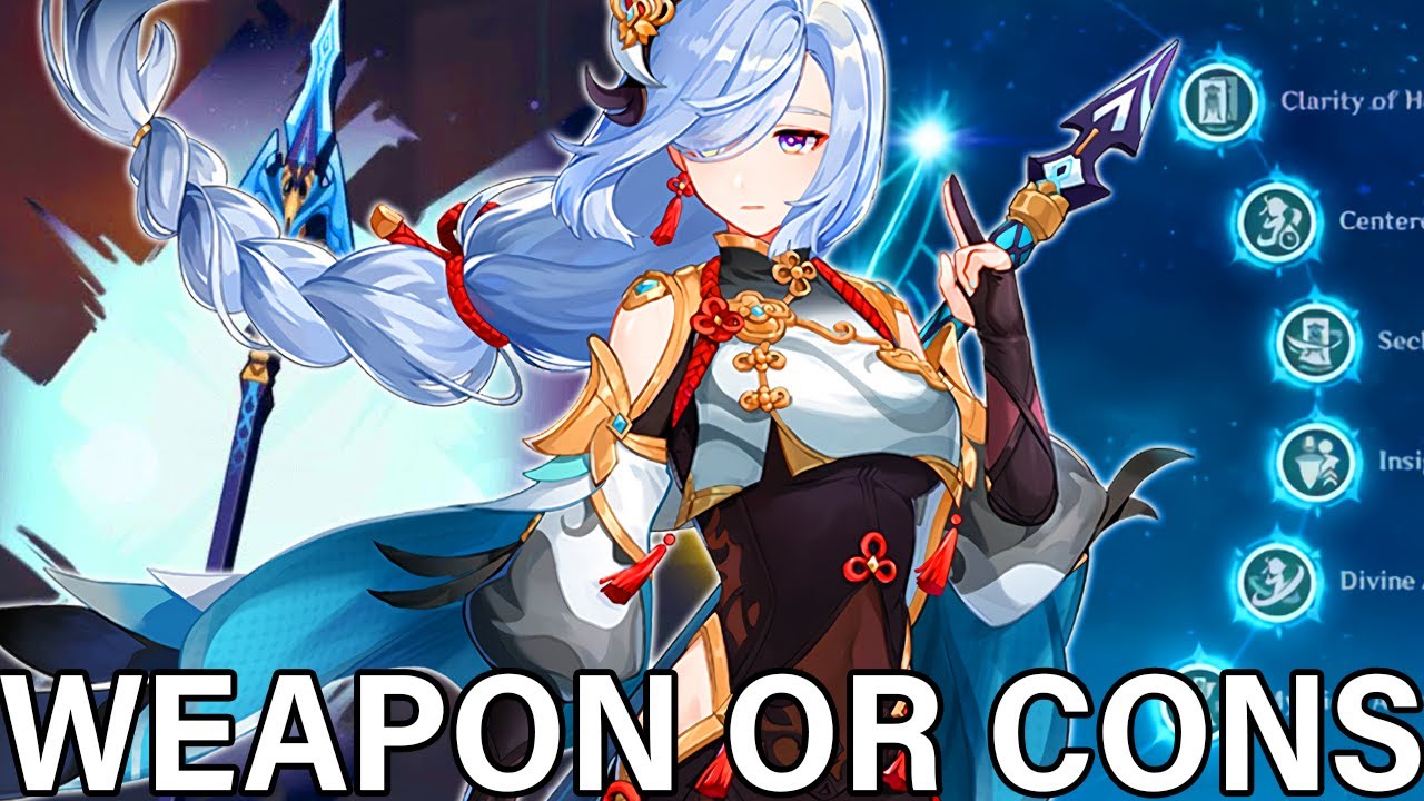 SHENHE CONSTELLATIONS VS WEAPON | Which Is More Worth! | Genshin Impact ...