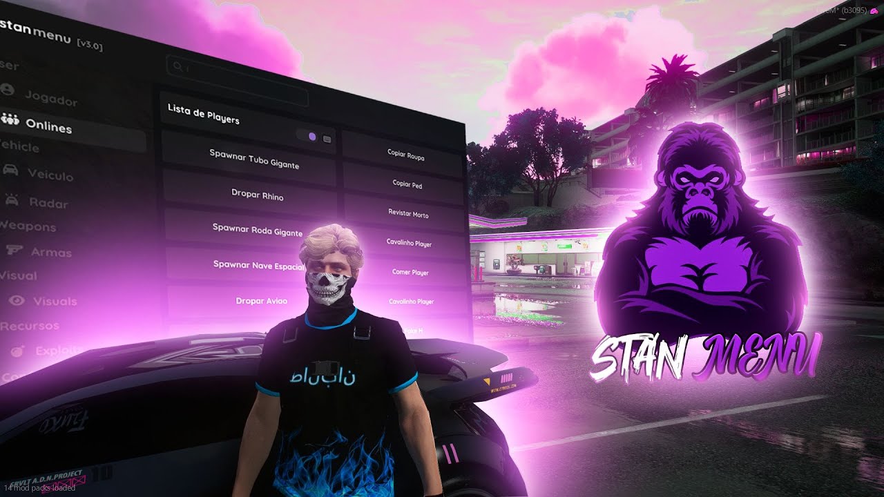MELHOR MOD MENU FIVEM DE 2025 COM FUNÇÕES E ZARALHO | CHEAT AGORA NO ...