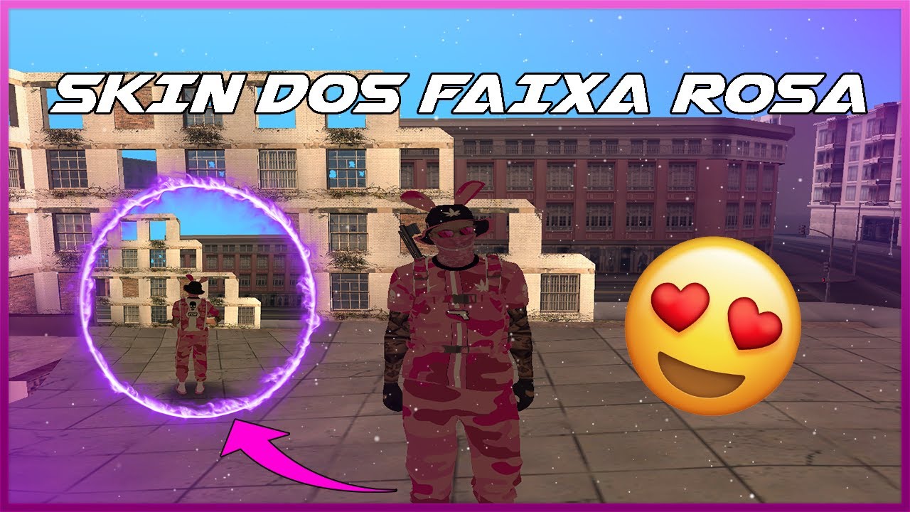 NOVA SKIN DOS FAIXA ROSA!!! (MTA) (360 STORE) - YouTube