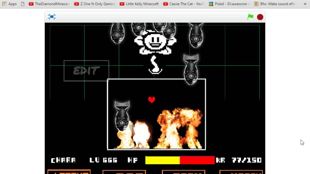 How to make a simple undertale battle #1 - YouTube