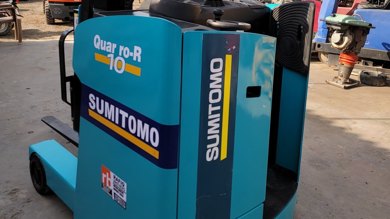 Sumitomo 8FBR10 / QuaPro-R10 Reach Truck or Stand on Stacker Lifter for ...