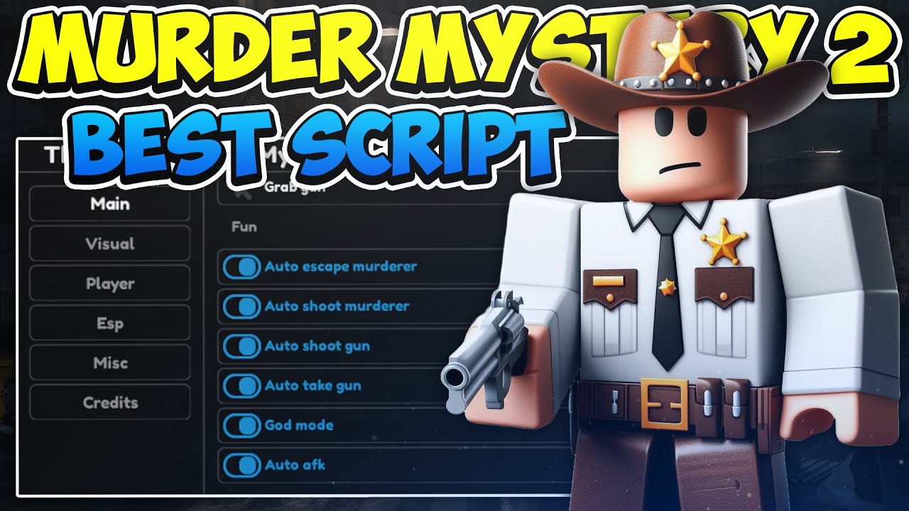 Roblox Murder Mystery 2 Script Gui | Auto Kill All, Grab Gun, Esp! | PASTEBIN *2024* NEW - YouTube