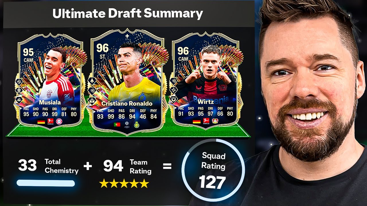 127 UT DRAFT CHALLENGE! - YouTube