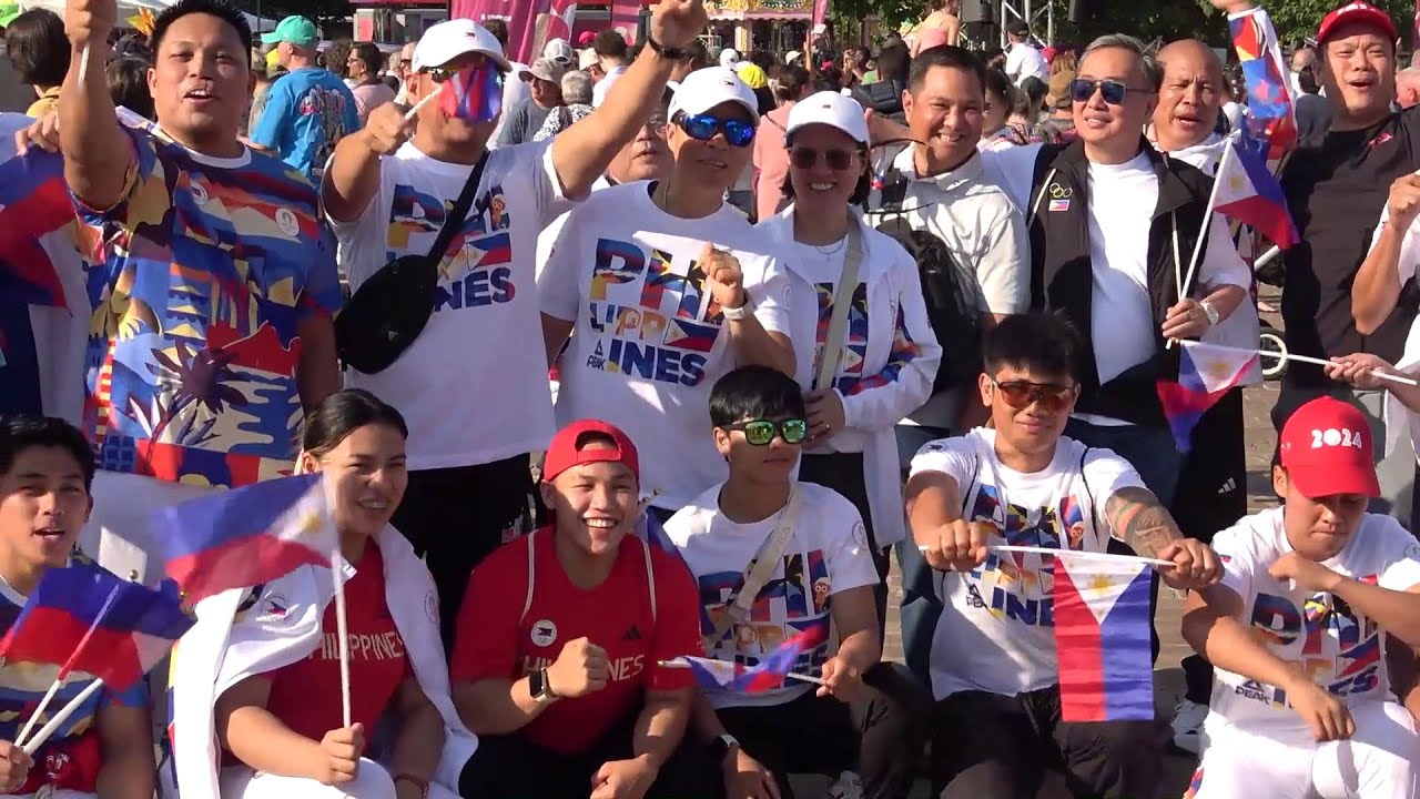 Filipino Olympians join Olympic torch relay in Metz, France | # ...