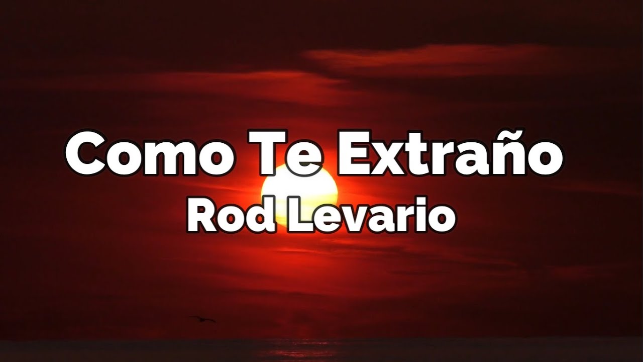 Como te extraño con Letra - YouTube