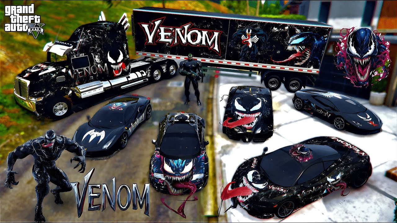 GTA 5 - Stealing MODIFIED VENOM VEHICLES Cars with Franklin! (Real Life ...