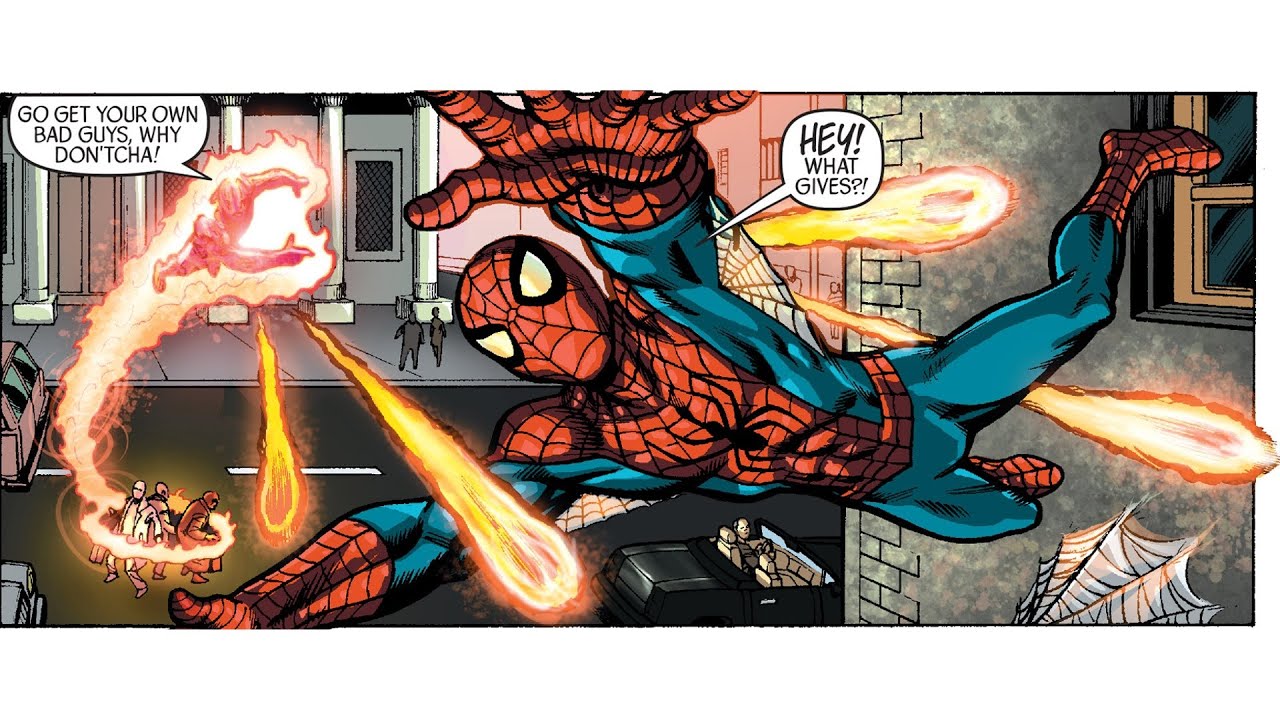 Spider-Man Becomes Human Torch's Photographer? (Spider-Man/Human Torch ...