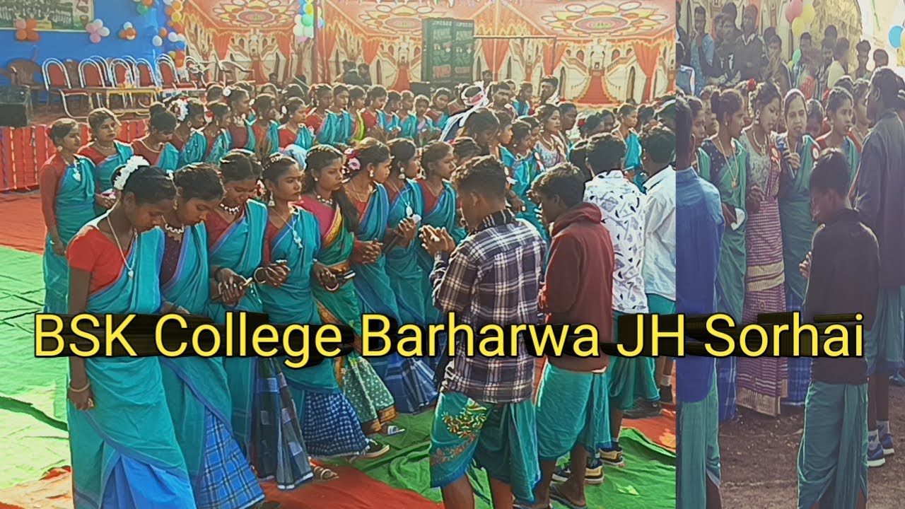 BSK college Barharwa JH, Sorhai Anil kisku, santali - YouTube