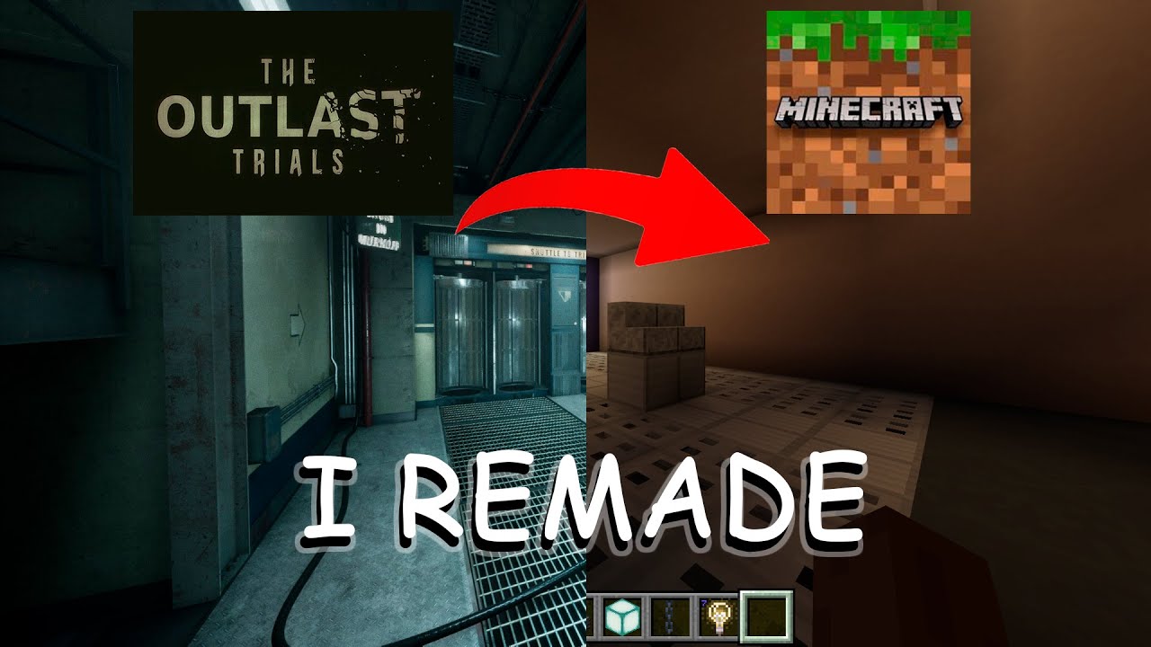 The Outlast Trials In Minecraft Making With No Mods | Part 1 - YouTube