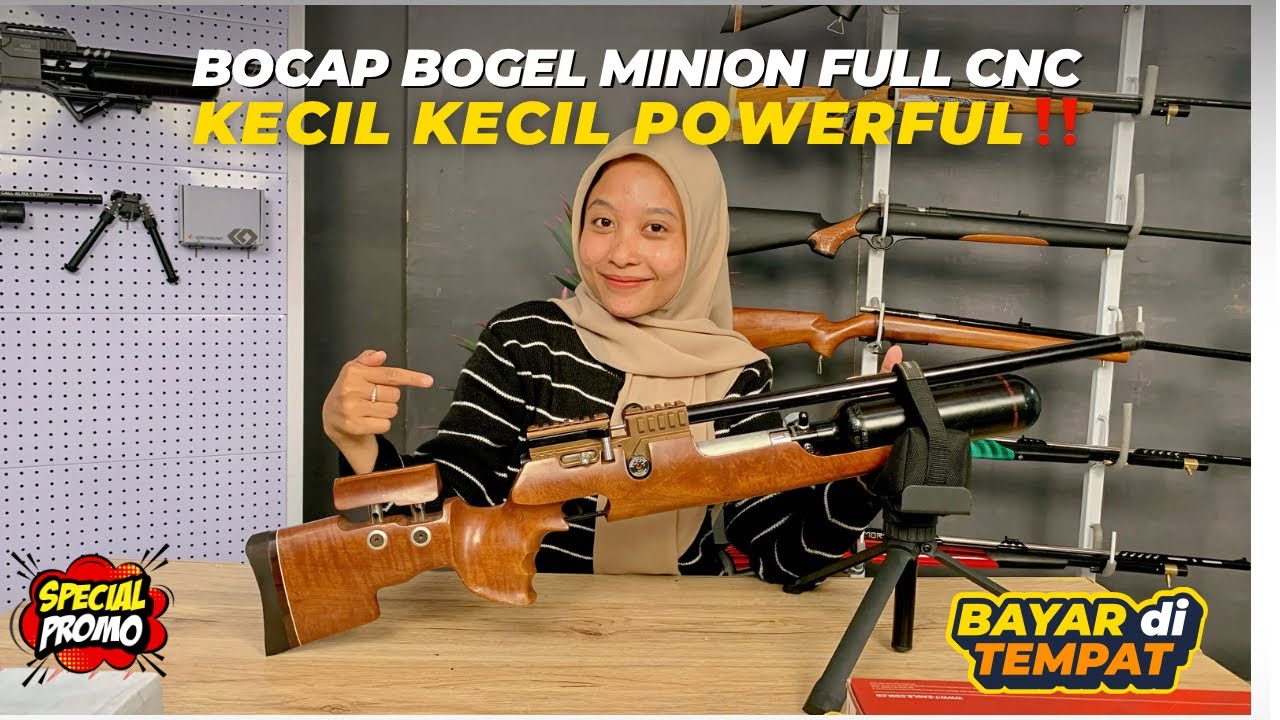 BOCAP BOGEL FULL CNC🔥 KECIL KECIL SIAP LONG RANGE‼️‼️ - YouTube