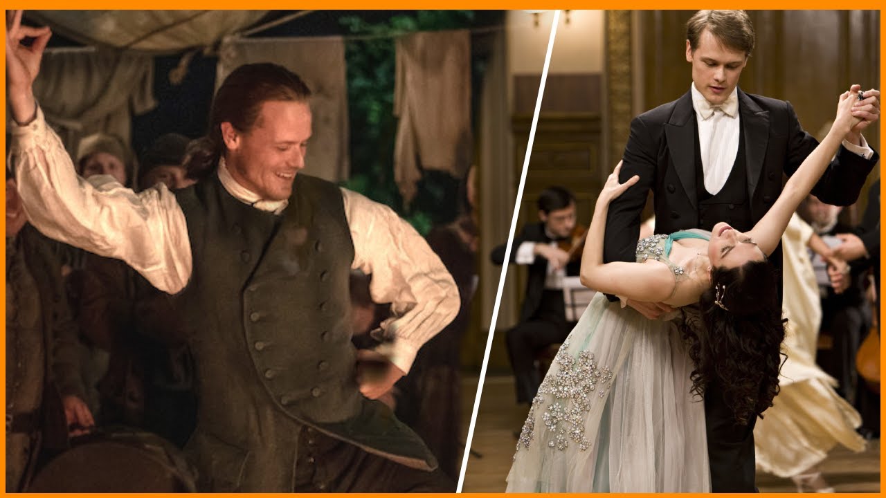 OUTLANDER Cast Their LOVE of Dancing & Moves - YouTube