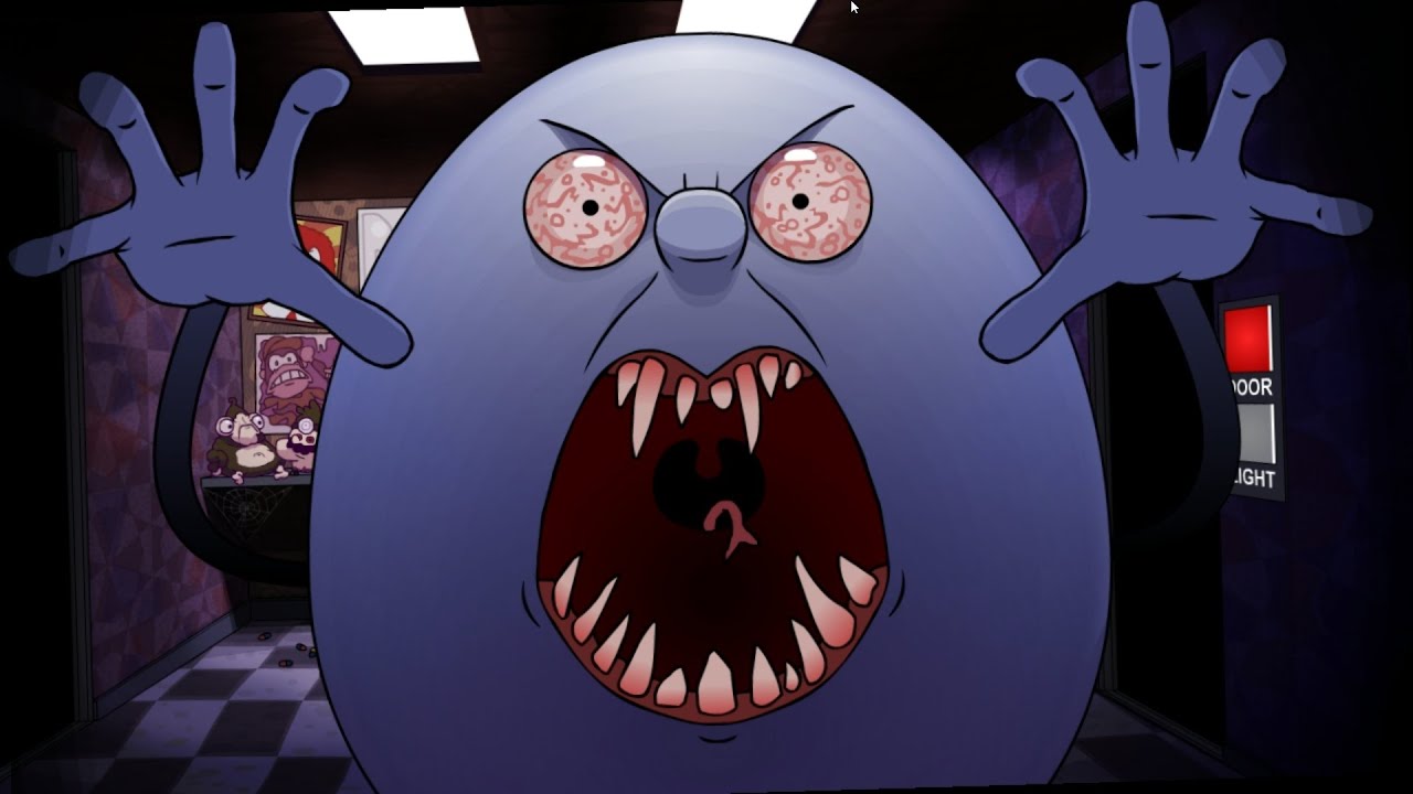 ONE SCARY EGG | One Night At Flumpty's w/ Facecam [Horror Game] - YouTube