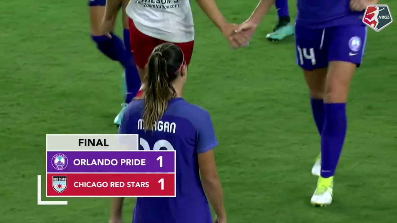Highlights: Morgan, Huerta score as Pride, Red Stars tie 1-1 - YouTube