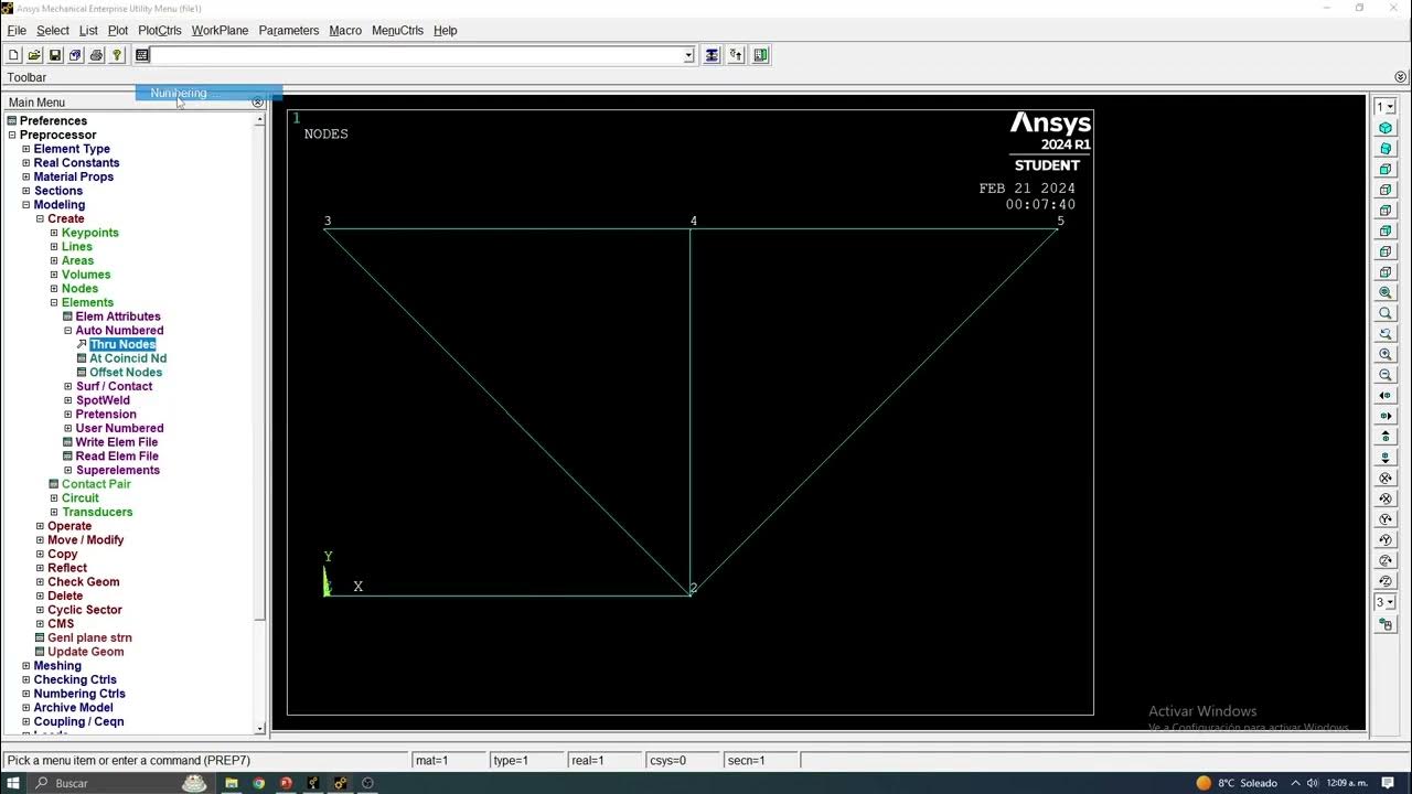 Analisis de estructura en ANSYS APDL - YouTube