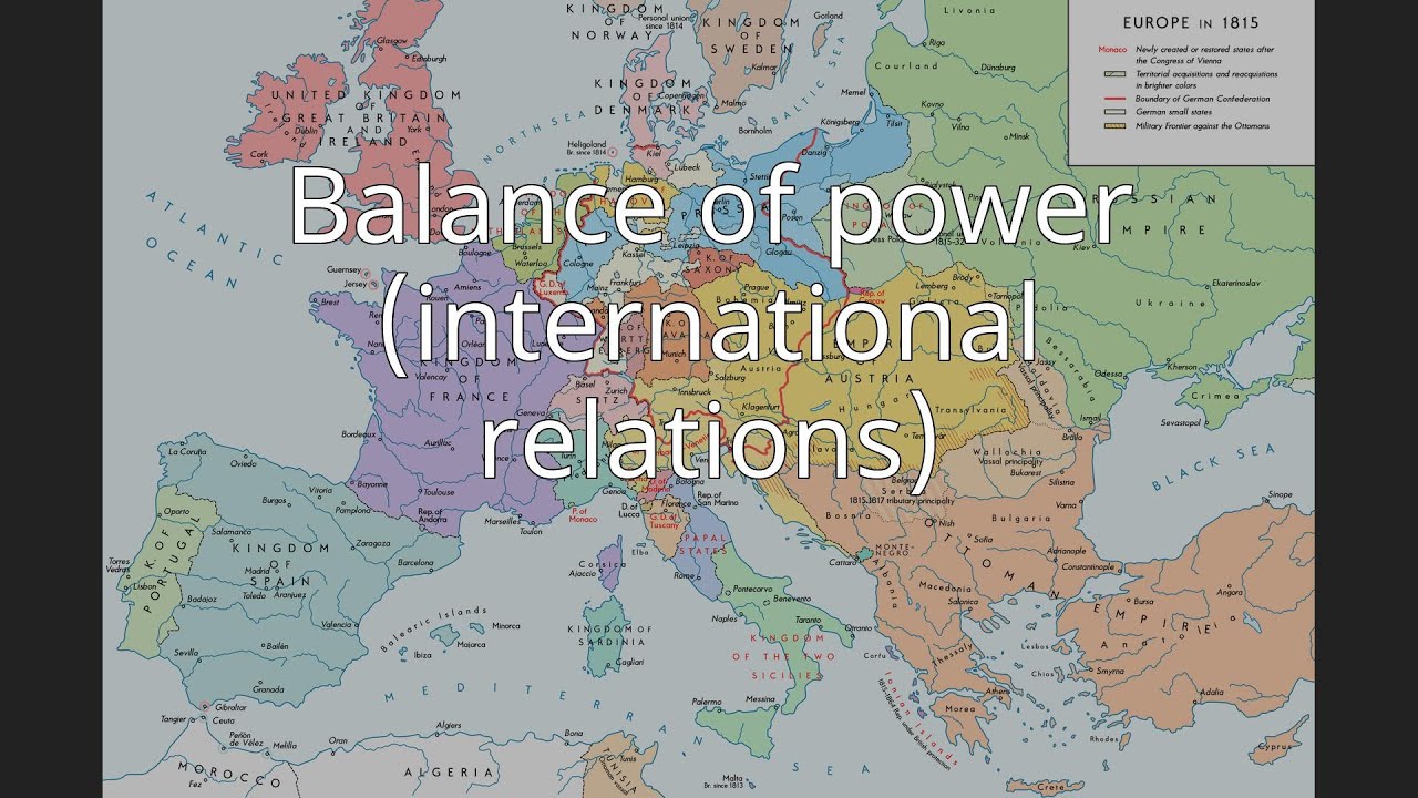 Balance of power (international relations) - YouTube
