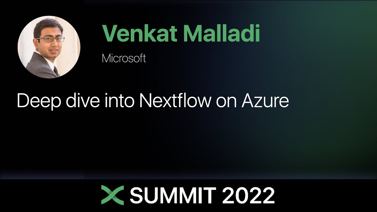 Nextflow Summit 2022 - Venkat Malladi - YouTube