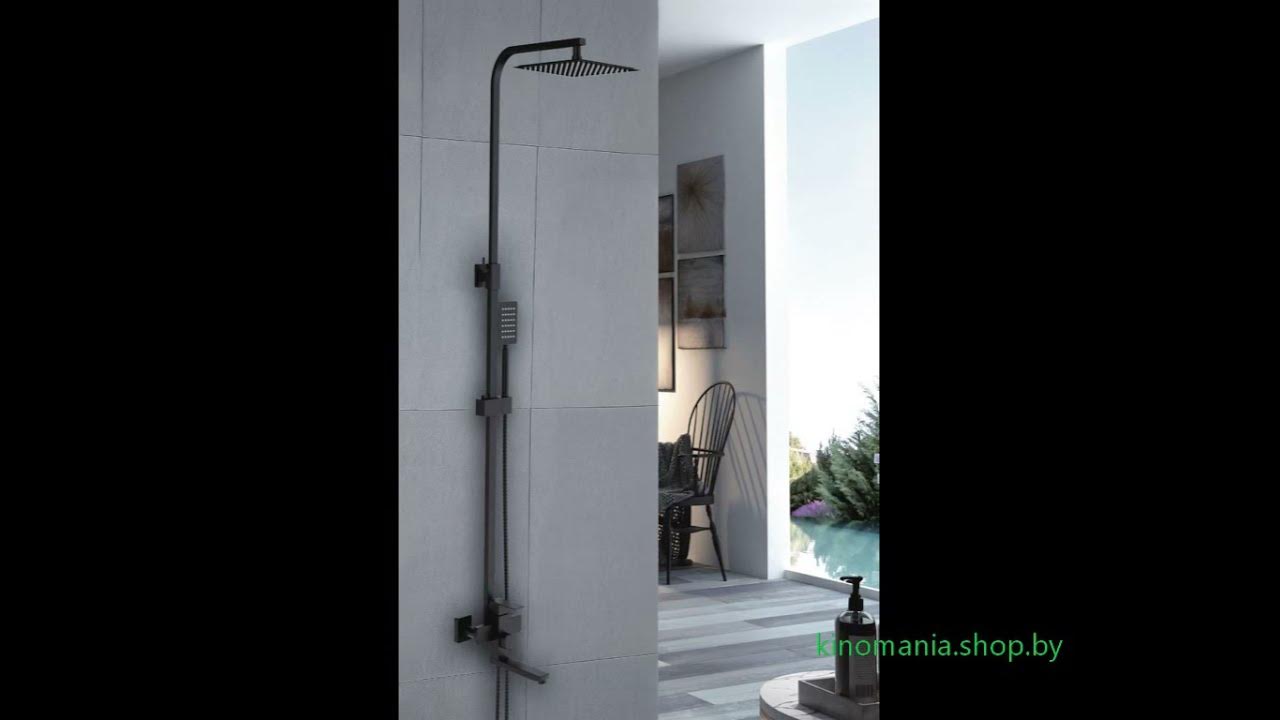 Обзор душевой системы Frap F24802-6 - YouTube