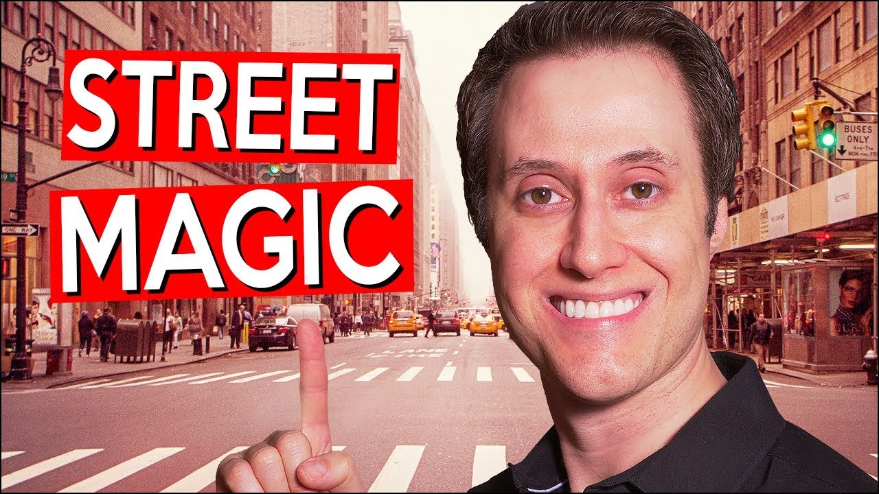 Street Magic NYC - Close Up Magic at Lunch - YouTube