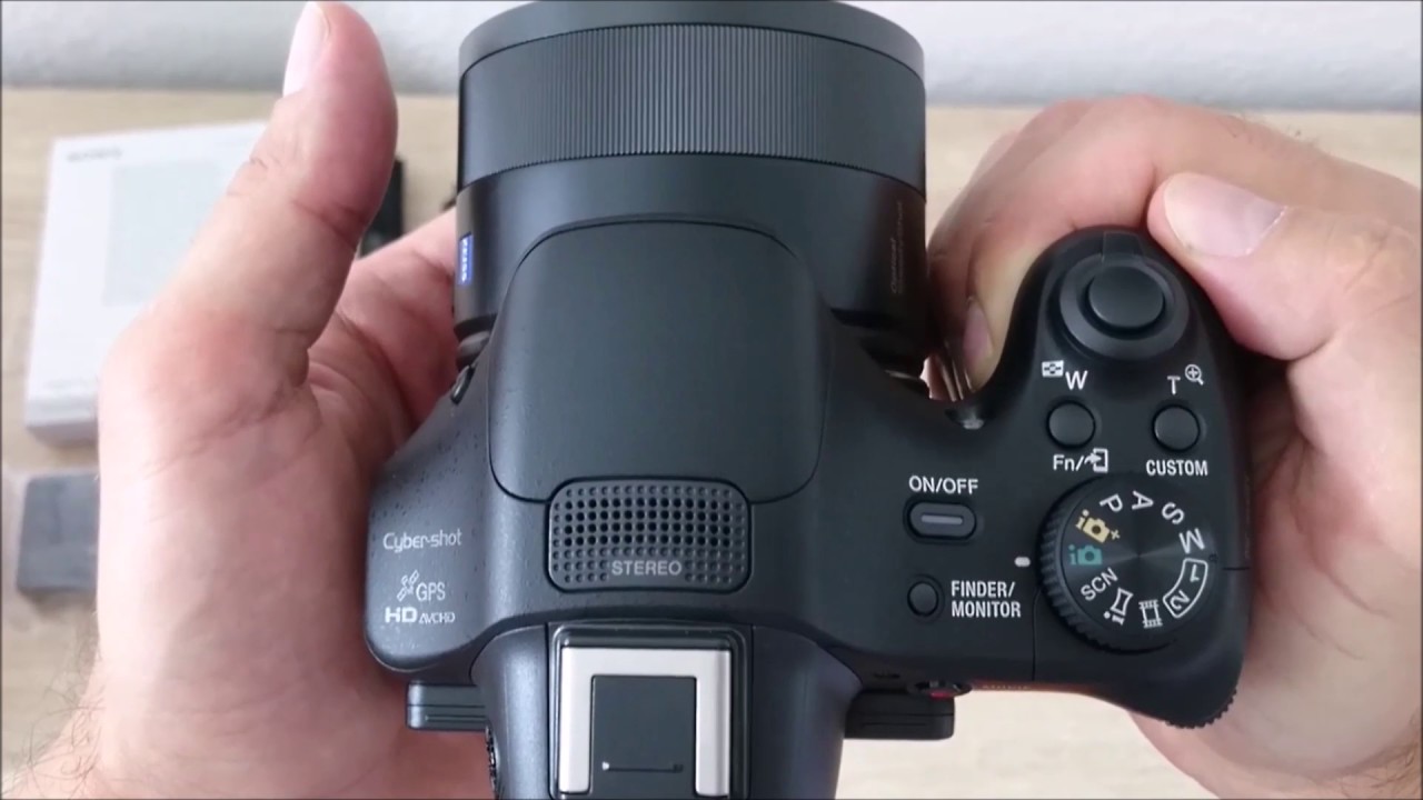 SONY DSC HX400V UNBOXING and short review - YouTube