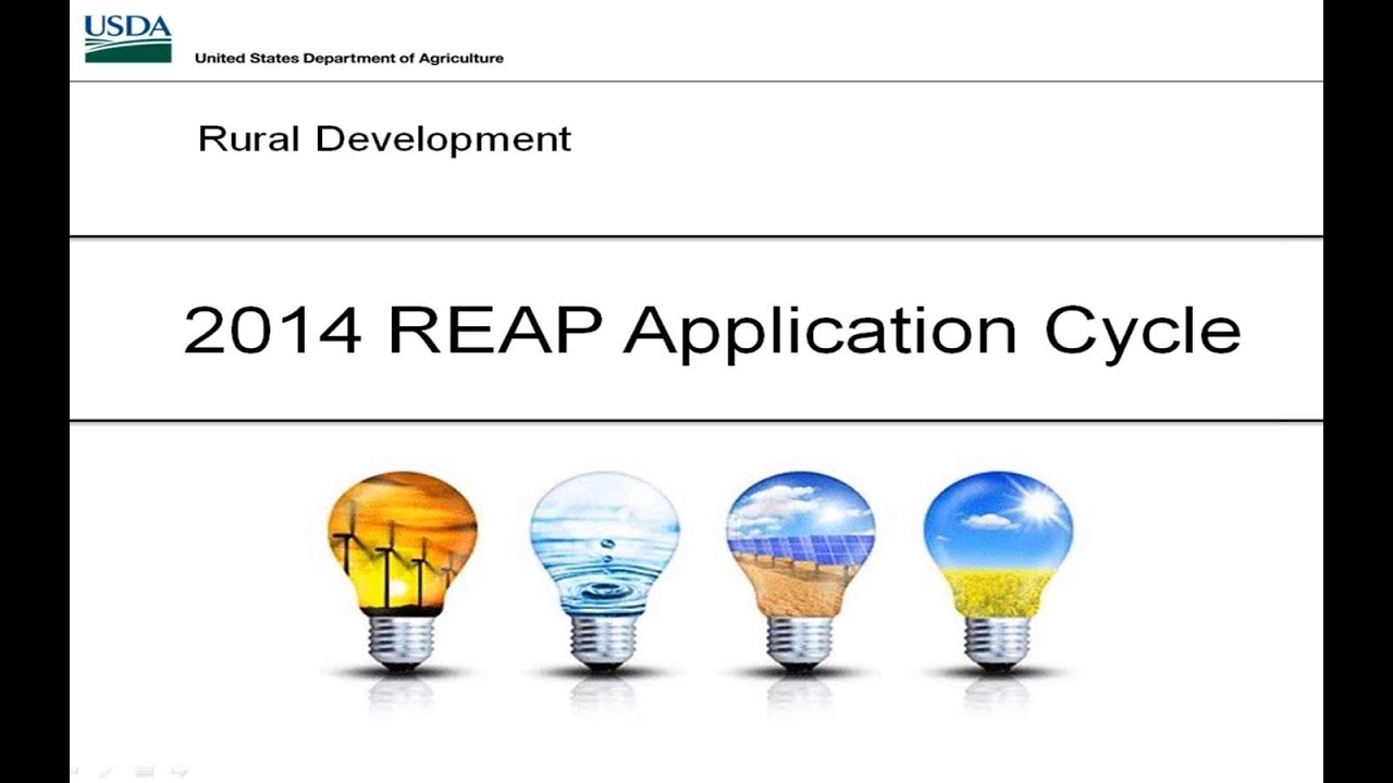 REAP funding available for farmers and rural small businesses - YouTube