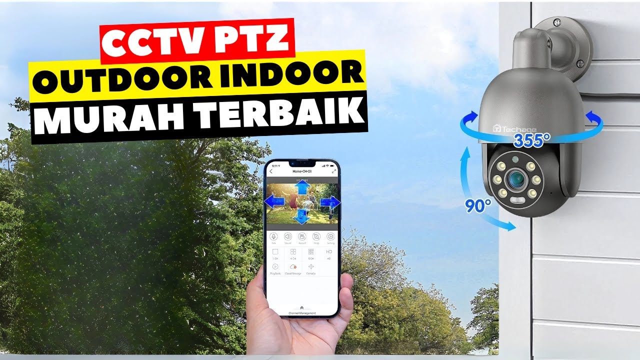 CCTV PTZ indoor Outdoor Terbaik 2025: Review & Rekomendasi CCTV IP ...