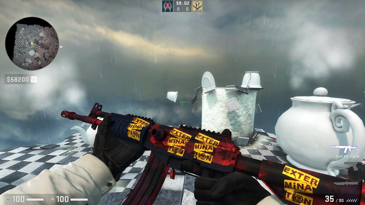 CSGO Galil AR | Signal sticker combos - YouTube