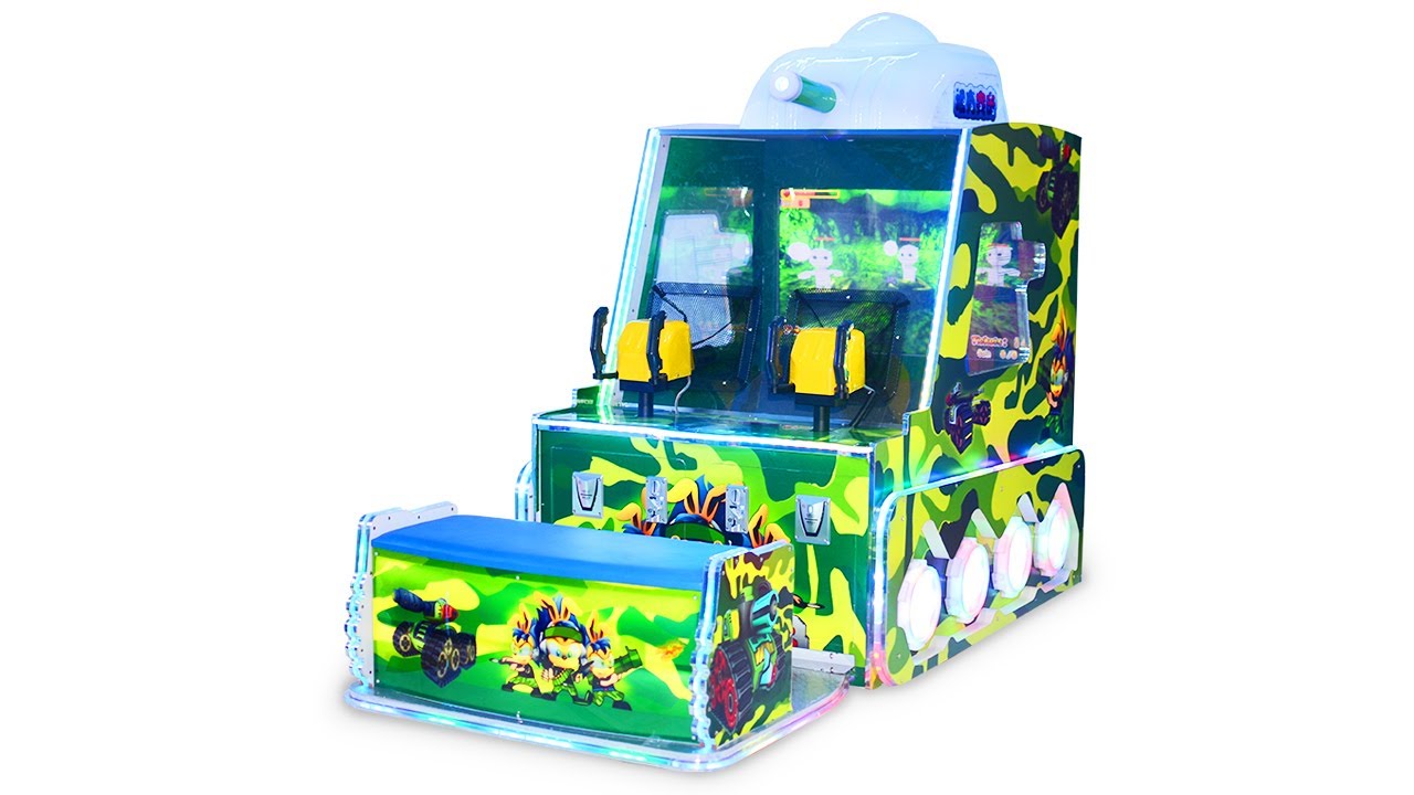 Popular kids ball shooting arcade kids game machine ticket redemption ...