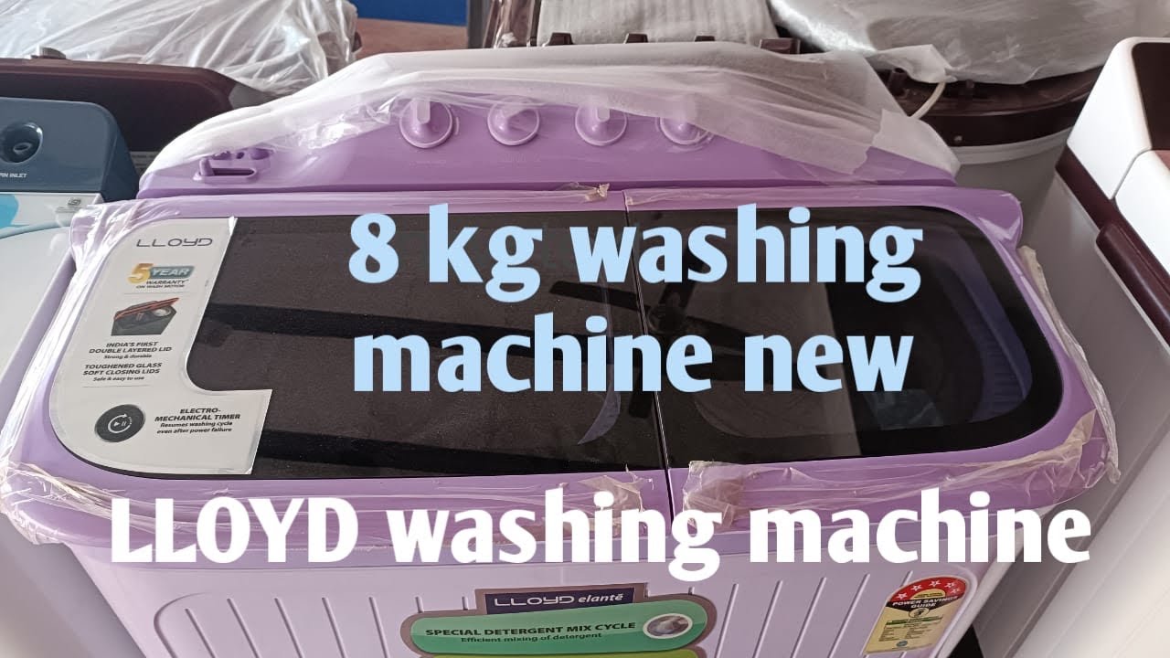 LLoyd Havells 8 kg washing machine new model #havellsindia - YouTube