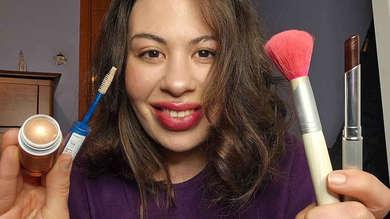 ASMR Doing Your Makeup In 1 Minute 💄🎀🪞 Fast ASMR (No Talking) - YouTube