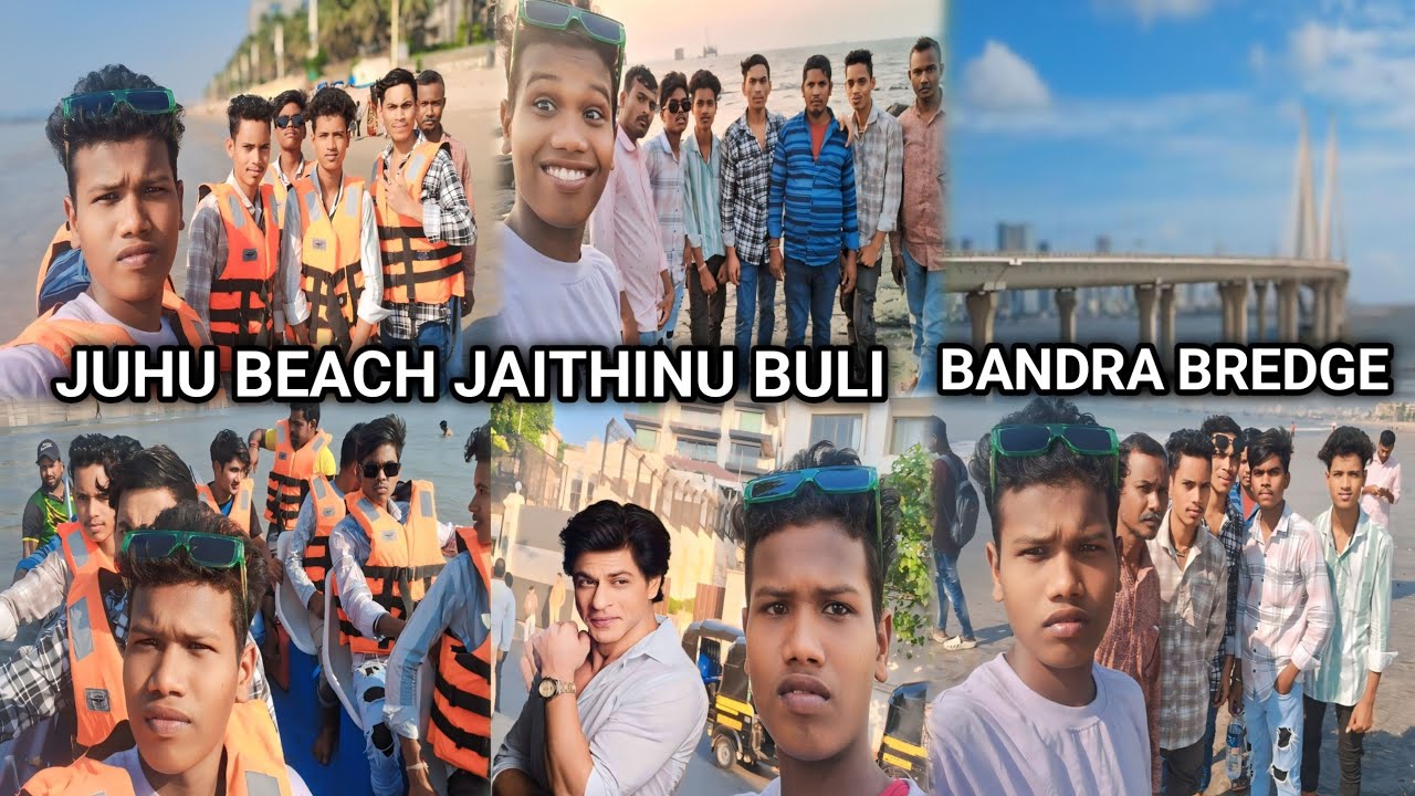 JUHU BEACH //JAITHINU BULI//🚣‍♂️🚶 BANDRA BREDGE #sambalpuri #vlog - YouTube
