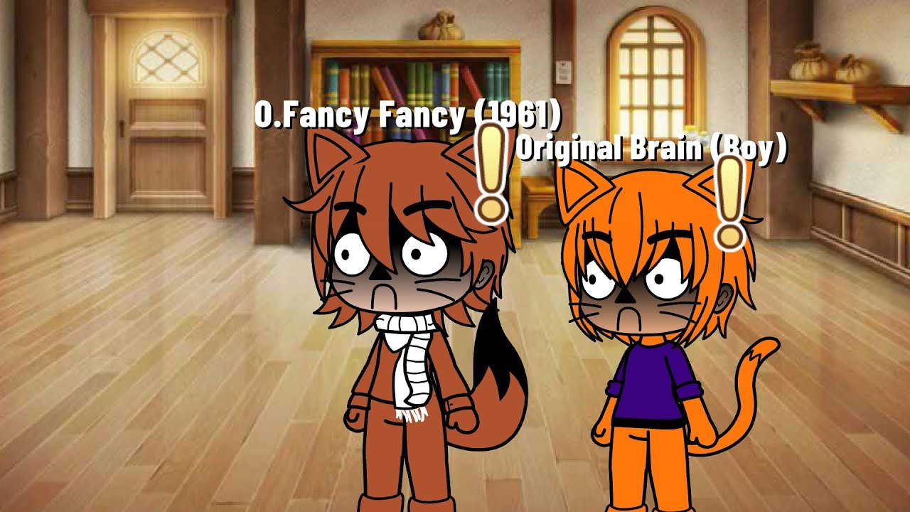 Original Fancy Fancy And Original Brain (Boy) From 1961 Series Reaction ...