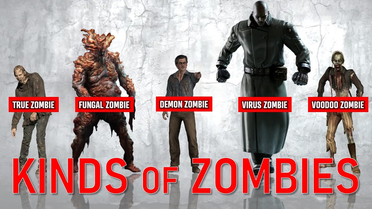 The 10 Different Kinds Of Zombies (Virus infection, Deadite, Fungal ...