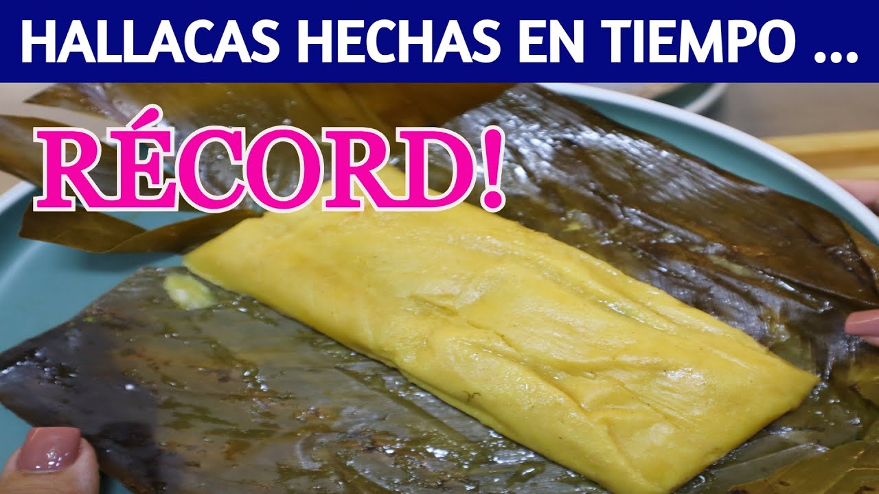 LA MEJOR RECETA EXPRESS DE HALLACAS | HALLACAS FÁCILES DE HACER ...