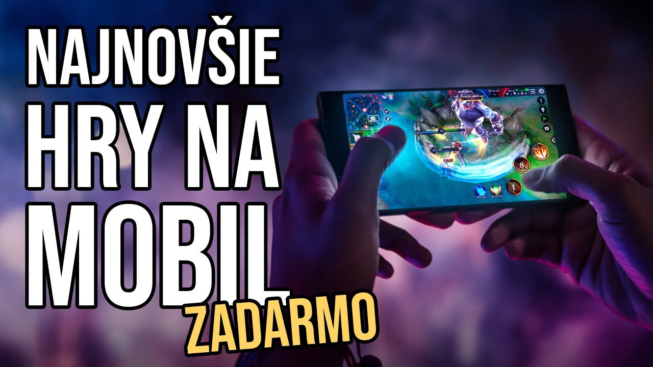 Najlepšie hry na MOBIL zadarmo - máj / květen 2020 - YouTube