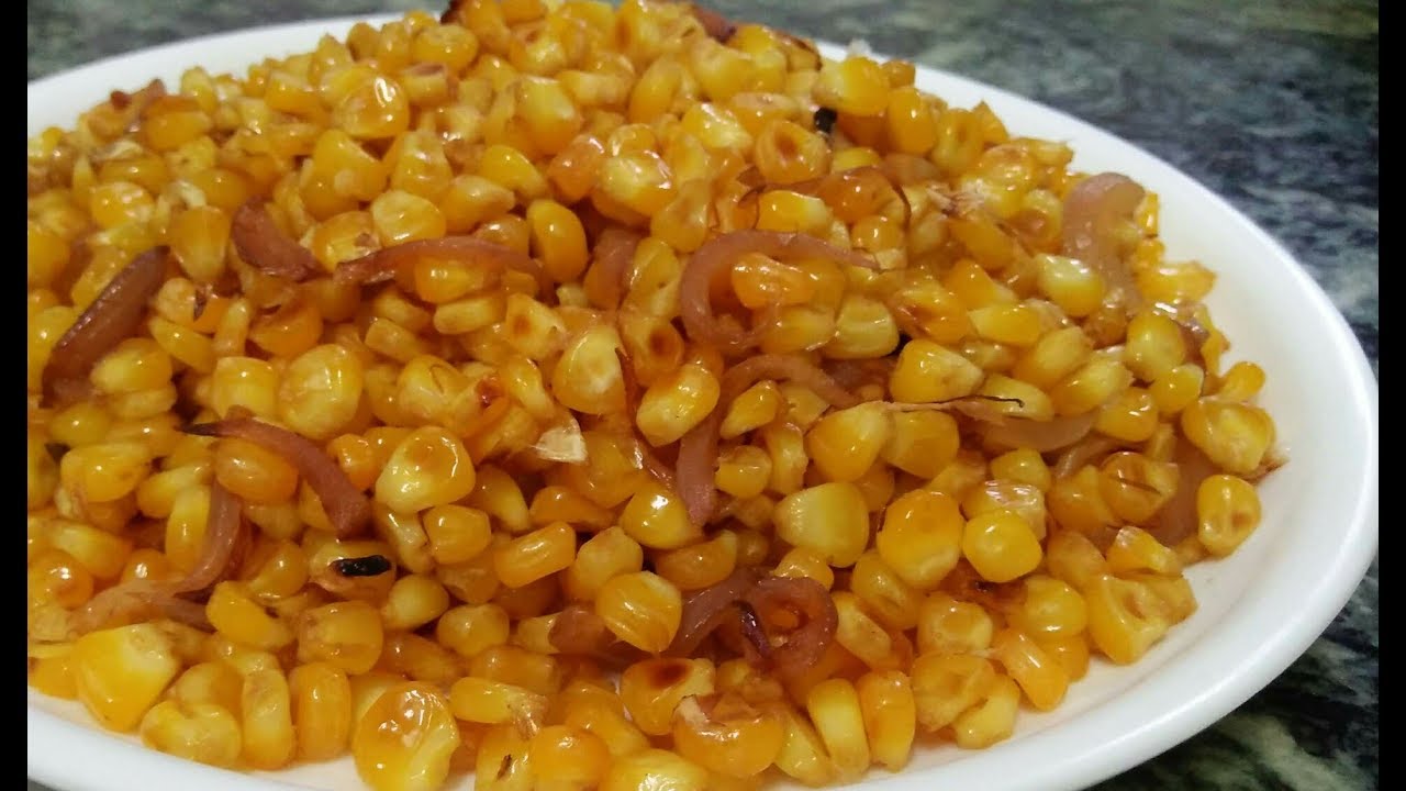 Simple Corn Chat recipe I Monsoon Special Corn Chaat I Snacks & Chaat ...