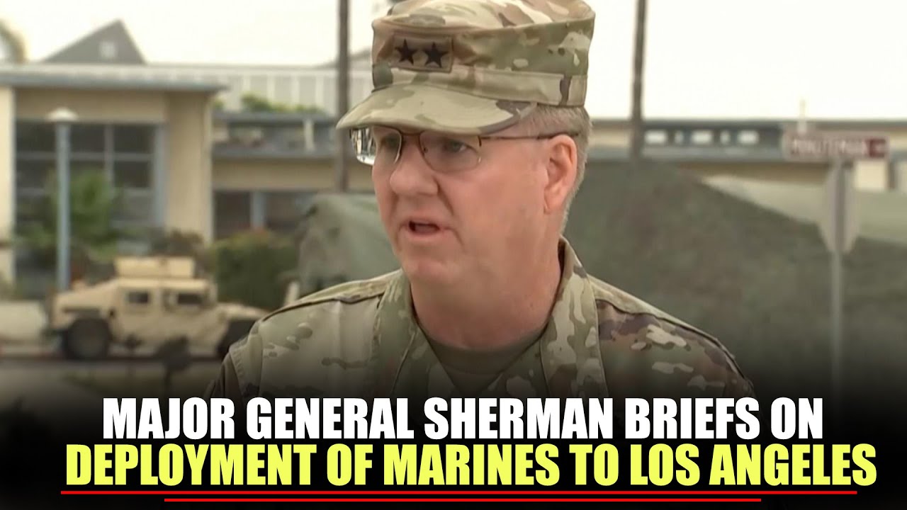 LIVE: Major General Sherman speaks to media on activation and ...