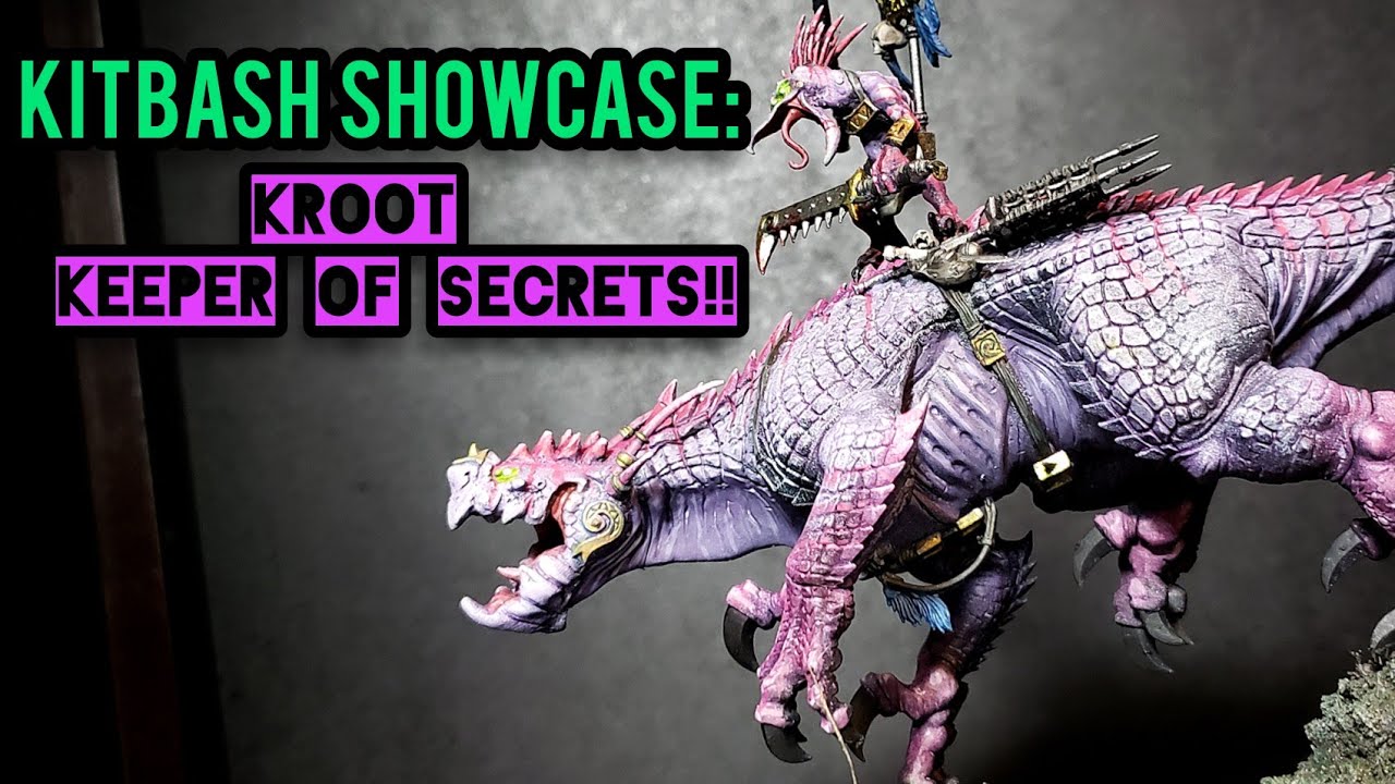 Kitbash Showcase: Kroot Keeper of Secrets!! - YouTube