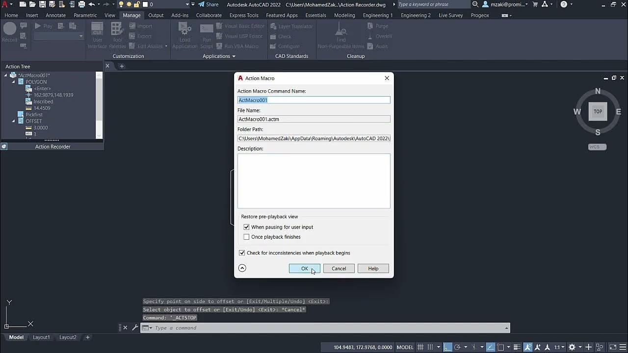 Automate your CAD tasks | ACTRECORD | AutoCAD Tips in 60 Seconds. - YouTube