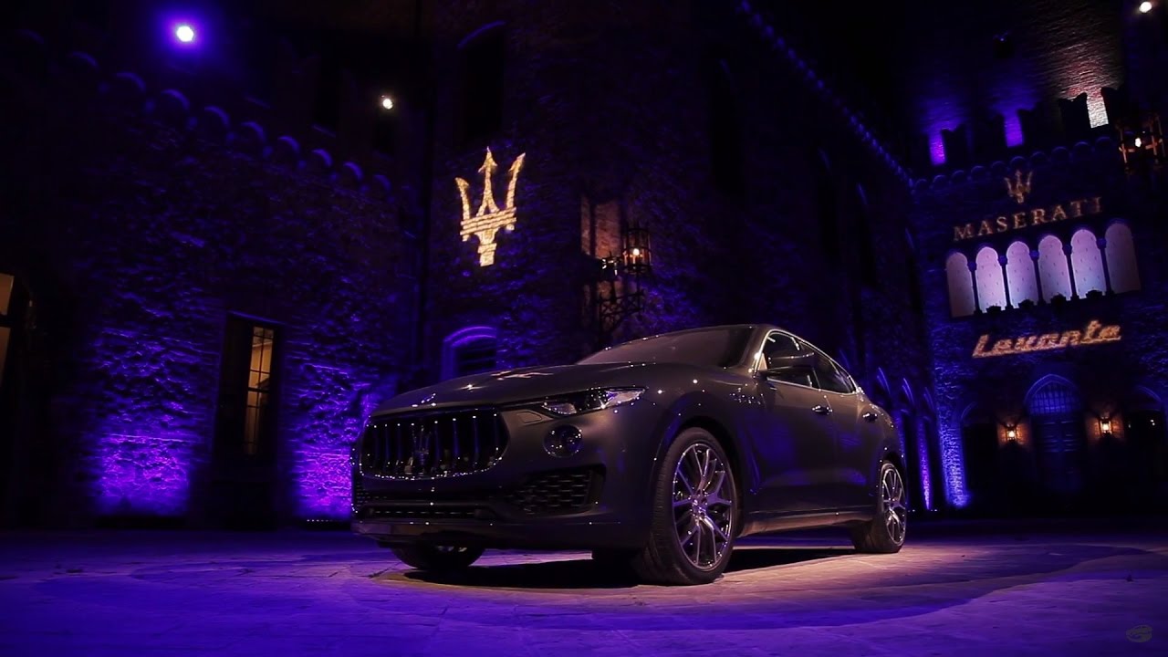 Maserati Levante - engine sound, off-road driving, promo - YouTube