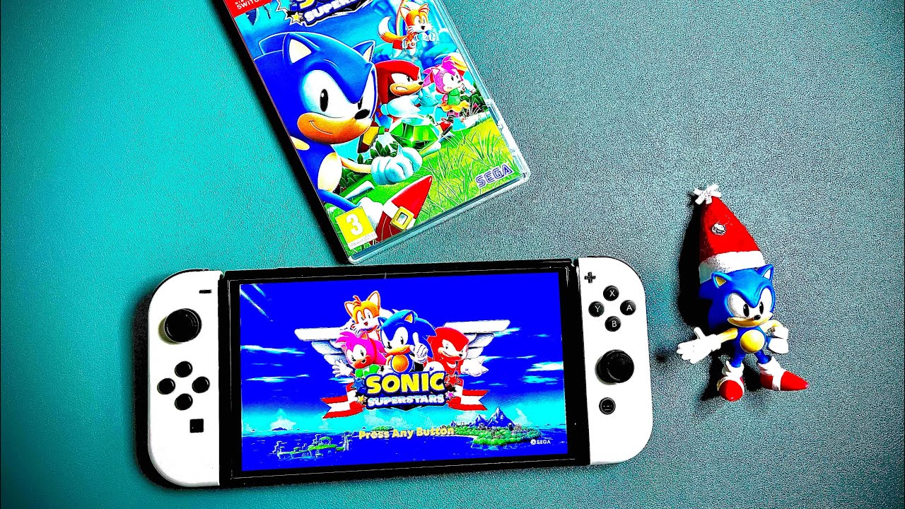 Sonic Superstars Gameplay on Nintendo Switch OLED - YouTube