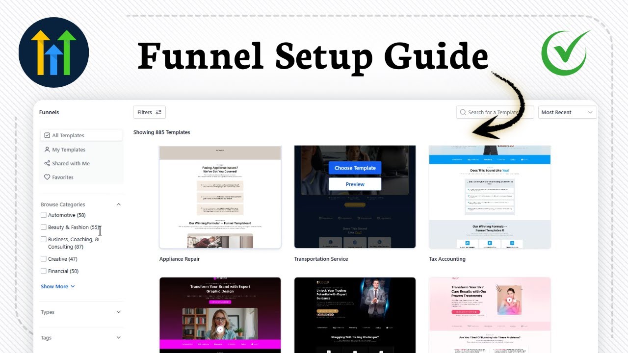 How to set up a funnel in GoHighLevel (Sales Flow) - YouTube