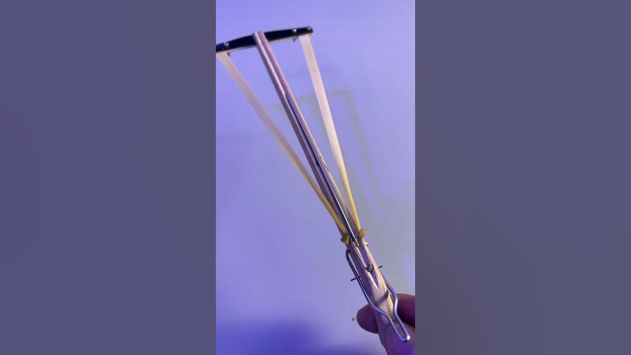 Making a slingshot. #experiment - YouTube