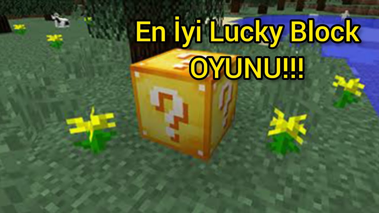 Cubecraft Sunucusunun Lucky Block Oyunu!!! - YouTube