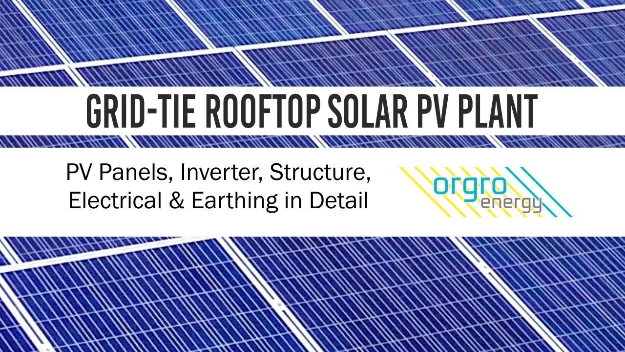 Premium Rooftop Solar PV Plant - Learn about Construction & Components ...