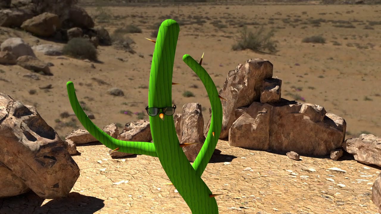 Dancing Cactus (Week 2 Animation Class) - YouTube
