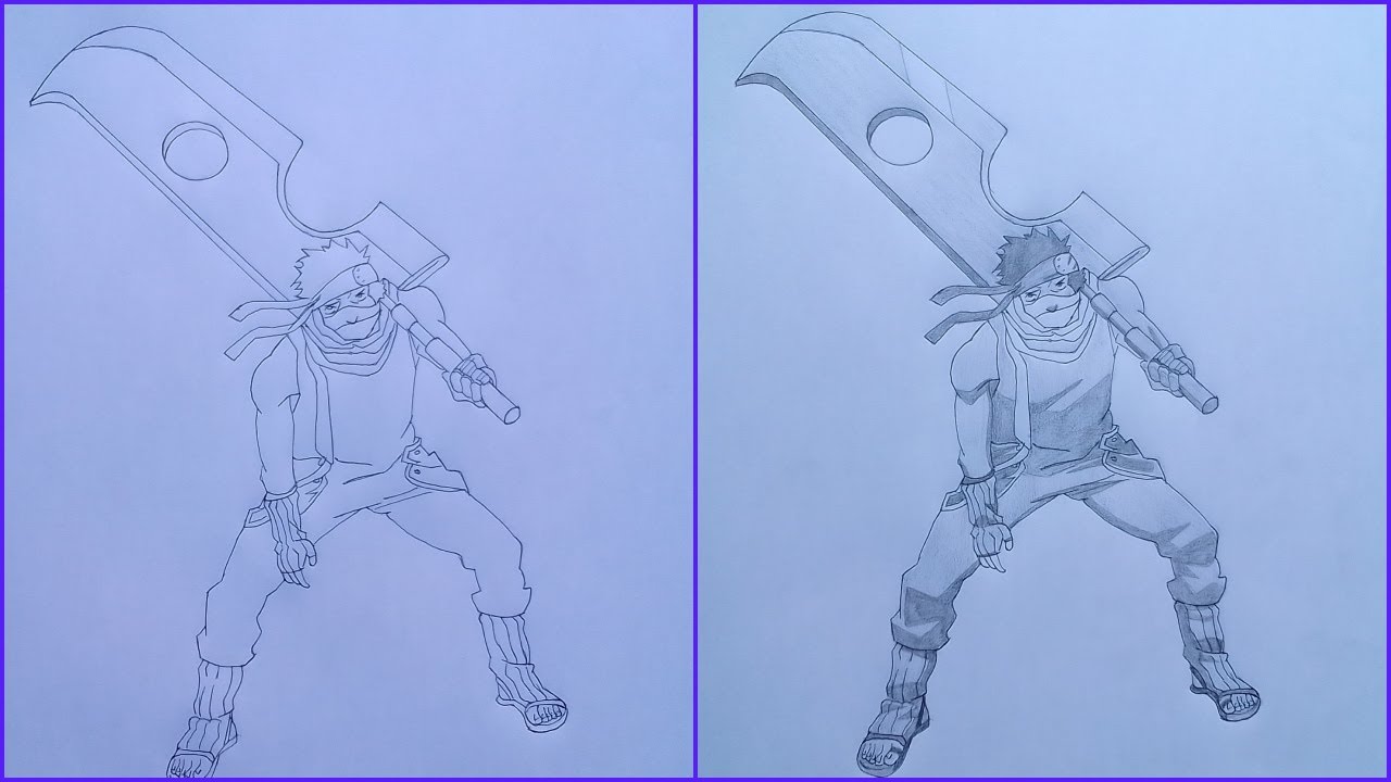 Master the Art of Drawing Zabuza Momochi from Naruto: Step-by-Step ...