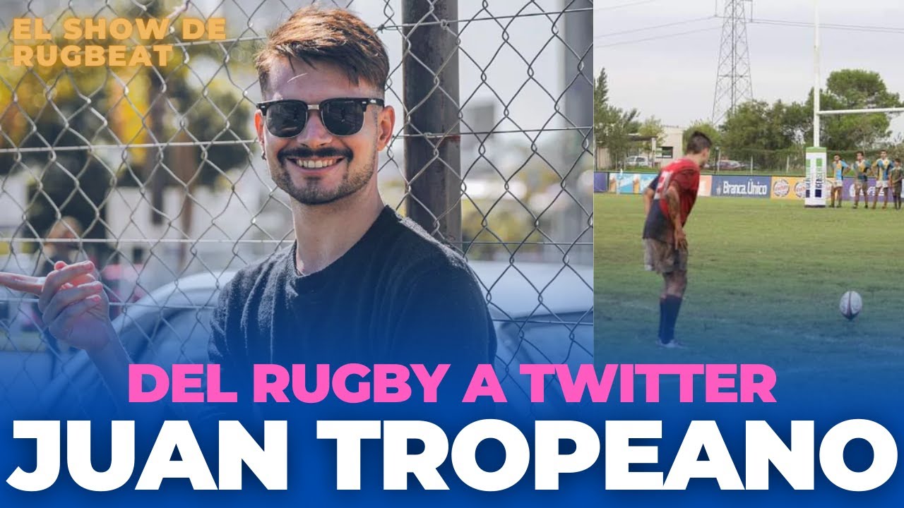 JUAN TROPEANO en El Show de Rugbeat - YouTube